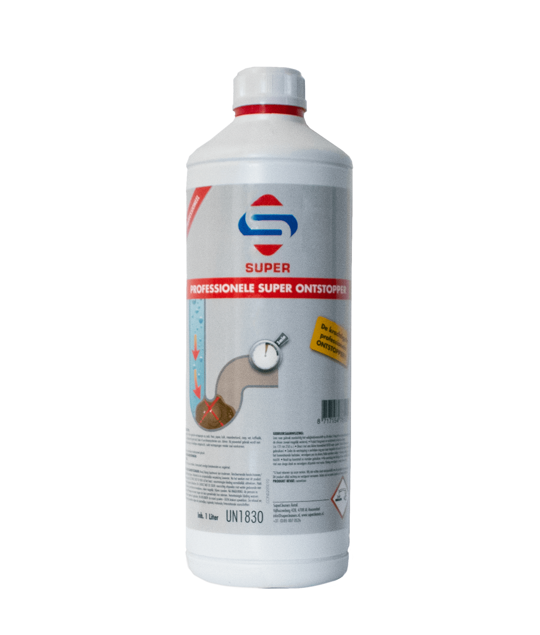 SUPER Professionele Ontstopper 1L - SuperCleaners