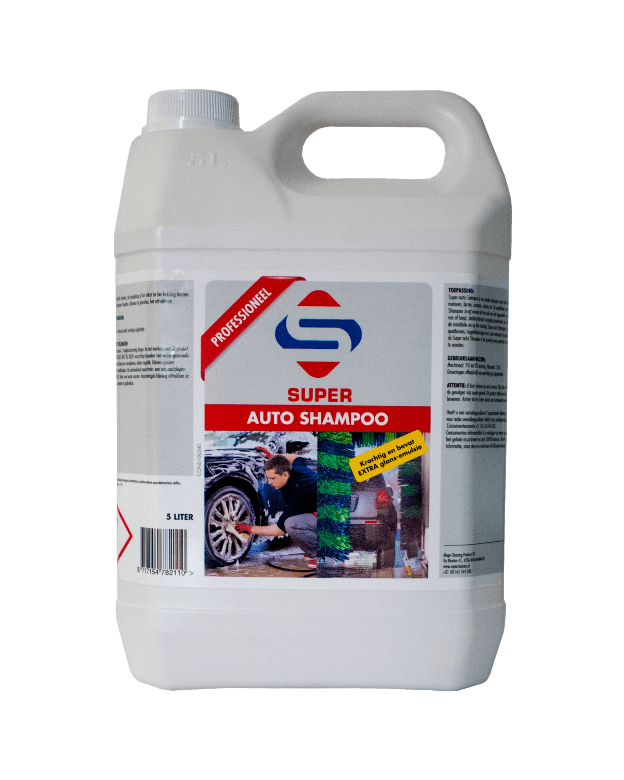 SUPER Auto Shampoo 5L | SuperCleaners is de professionele oplossing!