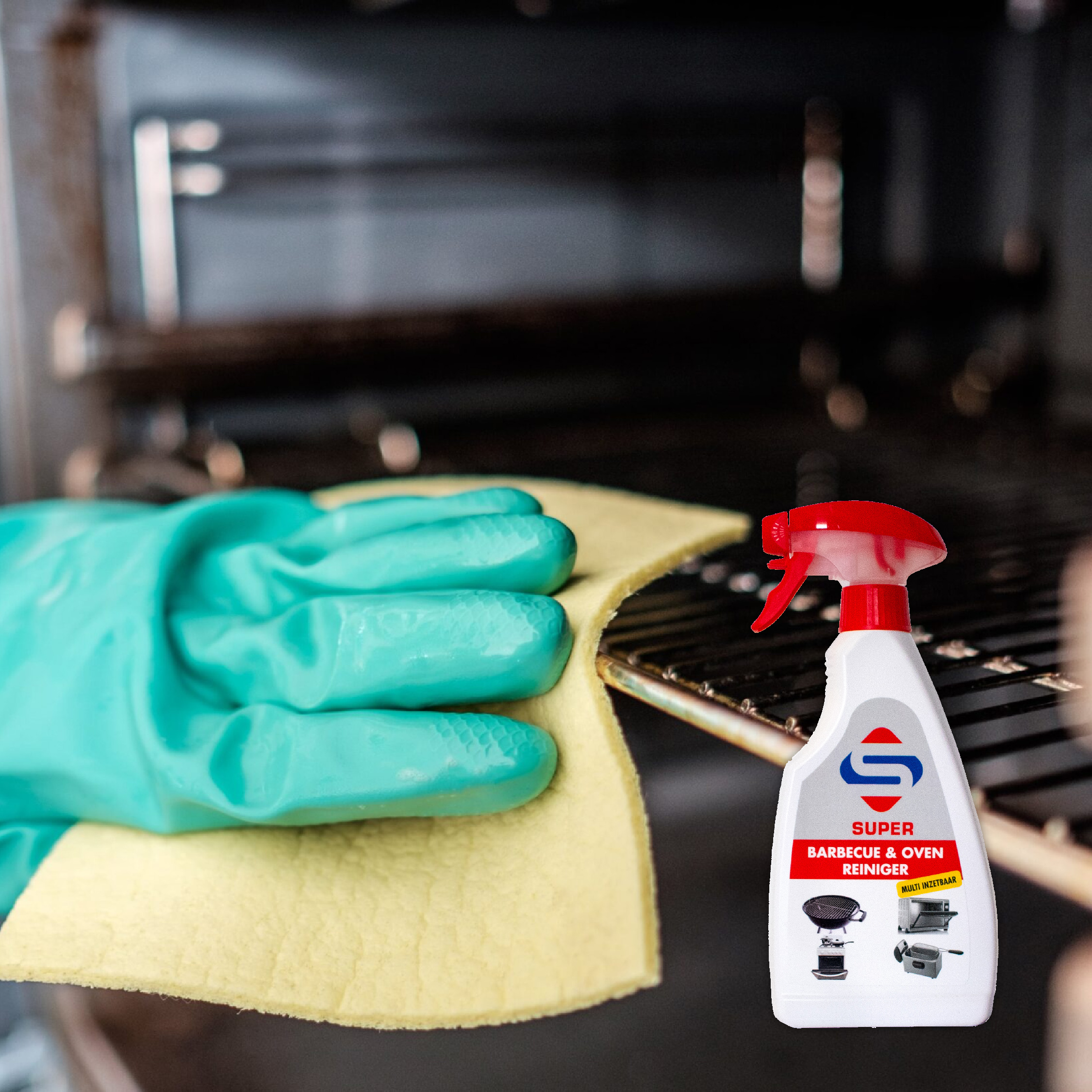 Roosters oven schoonmaken