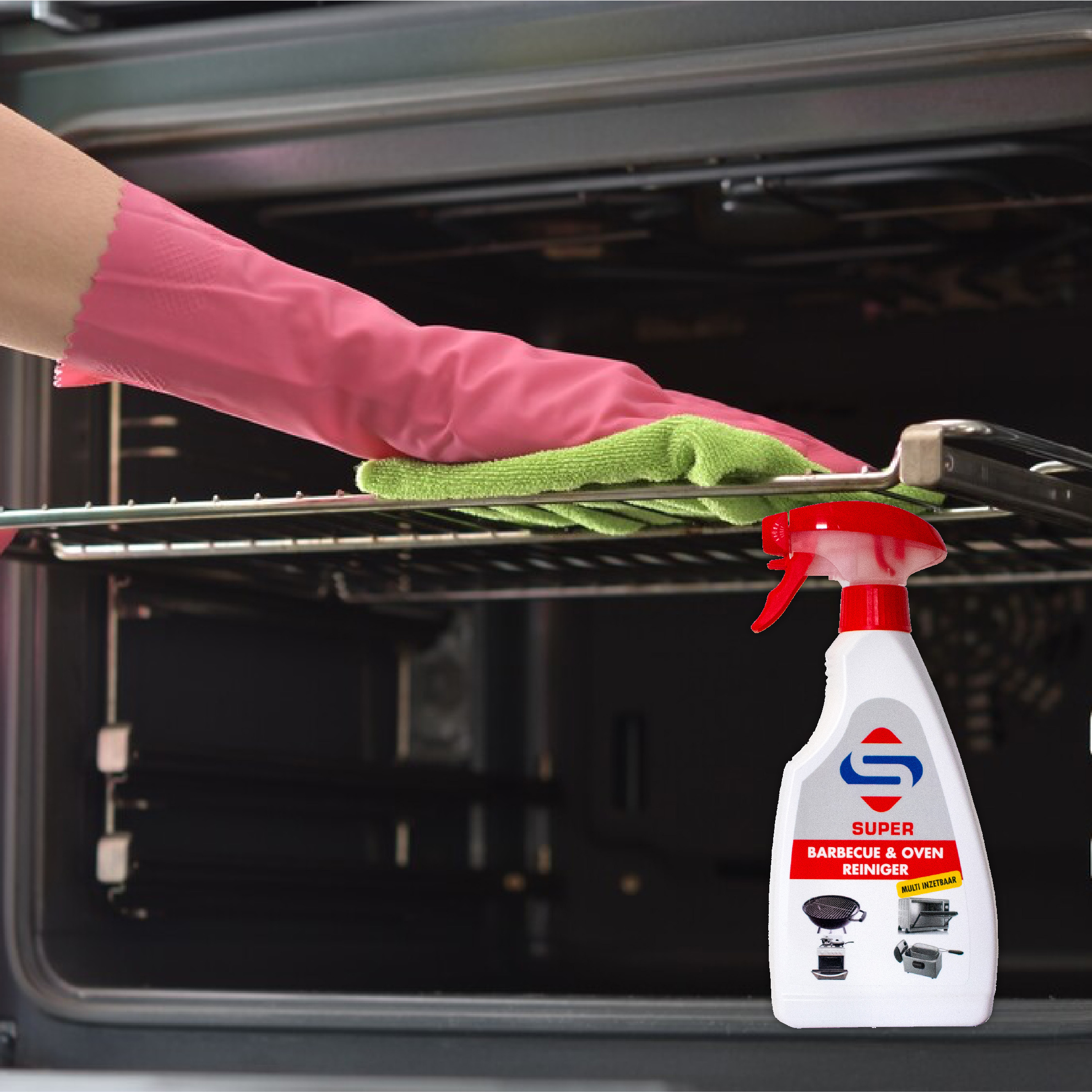 Snel oven schoonmaken