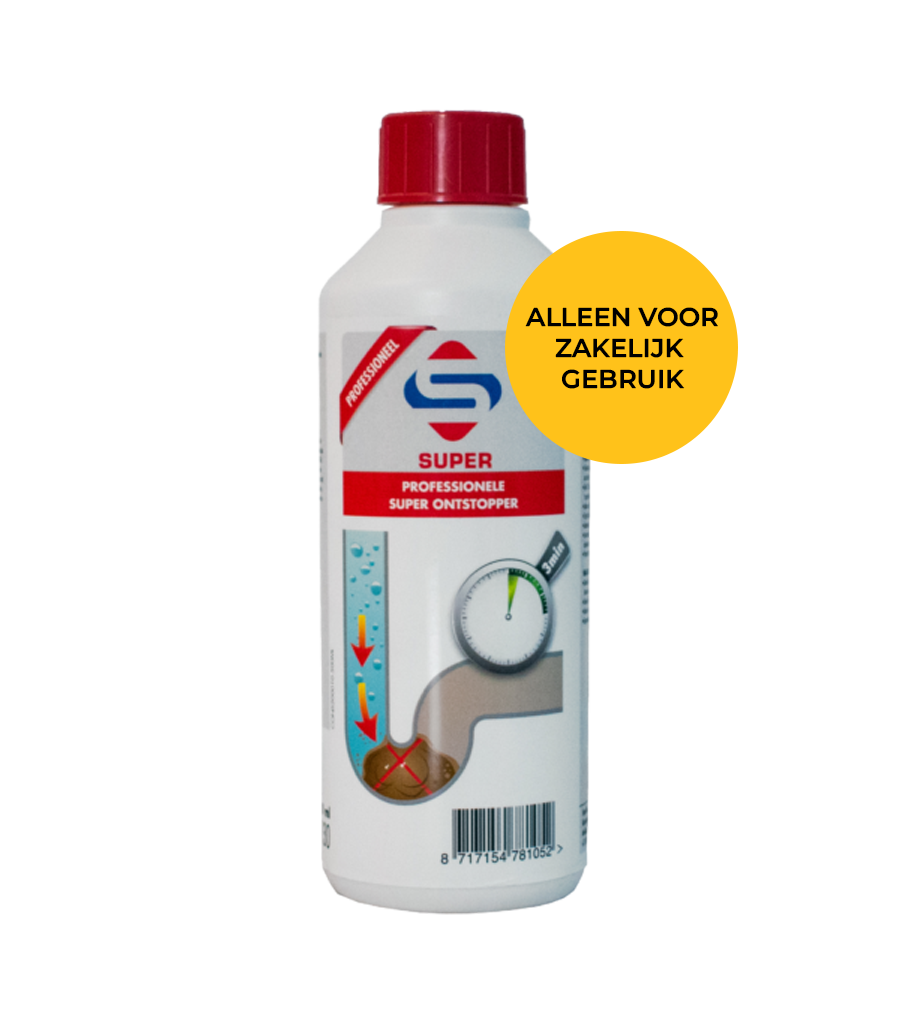 SUPER Professionele Ontstopper 500ML | SuperCleaners